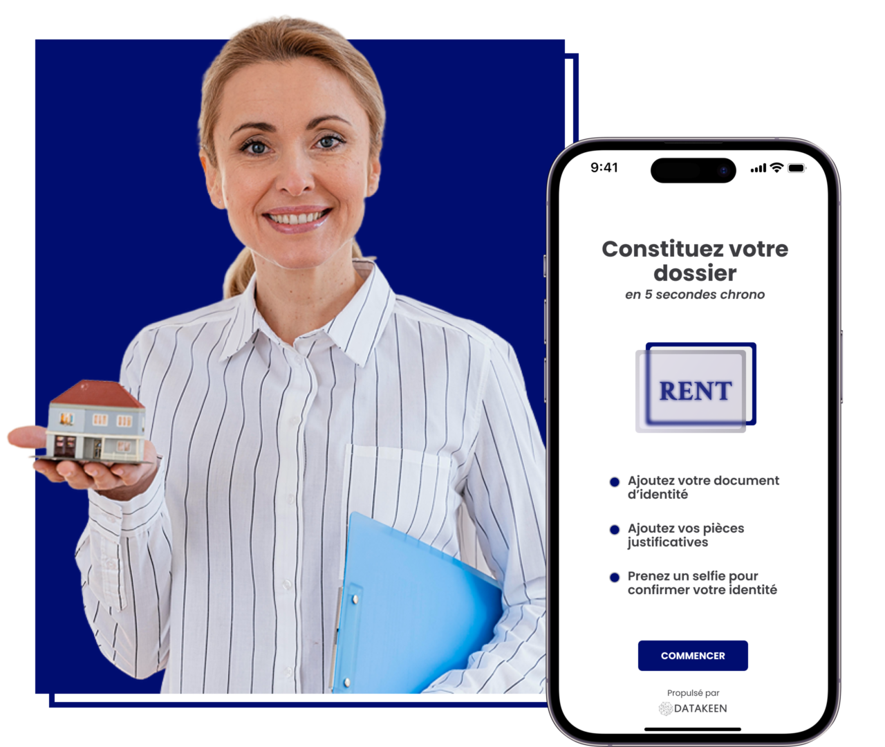 Vérification Dossier Locataire & ID Check [Essai Gratuit] Datakeen